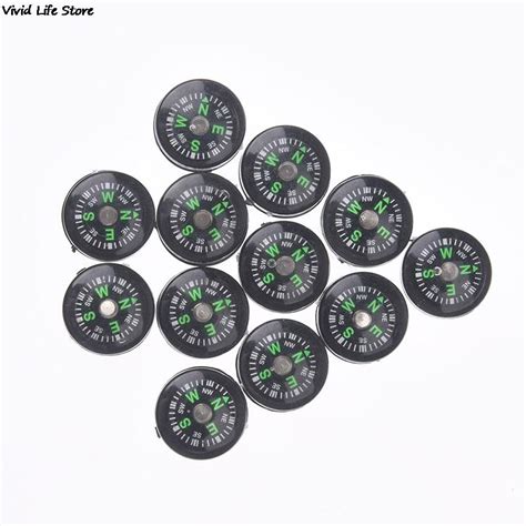 12pcsdozen 15mm Compass Buckle Mini Compass For R Grandado