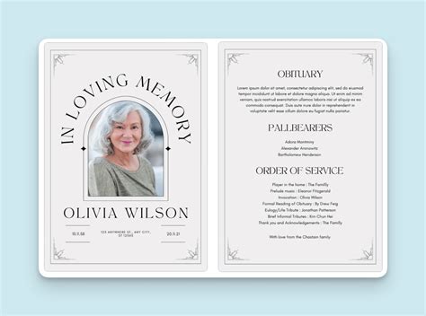 12 Funeral Program Examples Template How To Make The Perfect Program