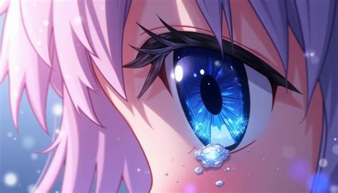 Free Crystalline Blue Eye Image Anime Manga Eye Download At Stockcake