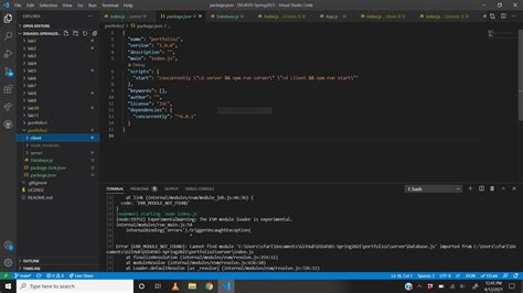 Server Not Running In Reactexpressmongodb Project Rlearnjavascript