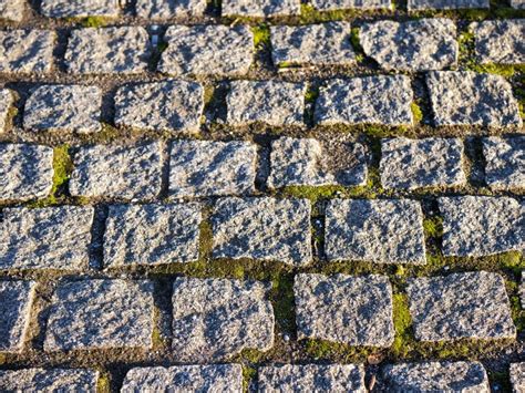 Stone Surface Of A Walking Path Or Road In Town Abstract Texture For