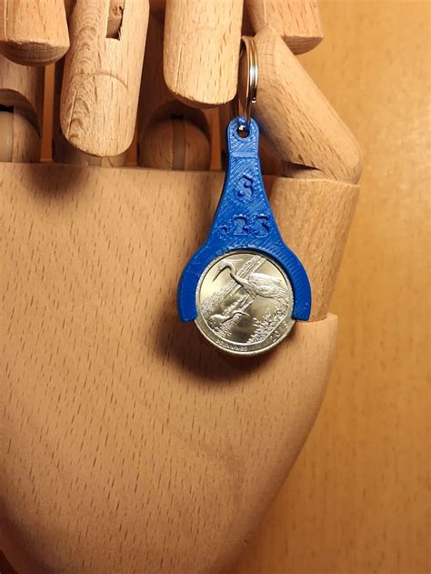 0 25 Dollar Keychain By D3d Create By Dario Makerworld