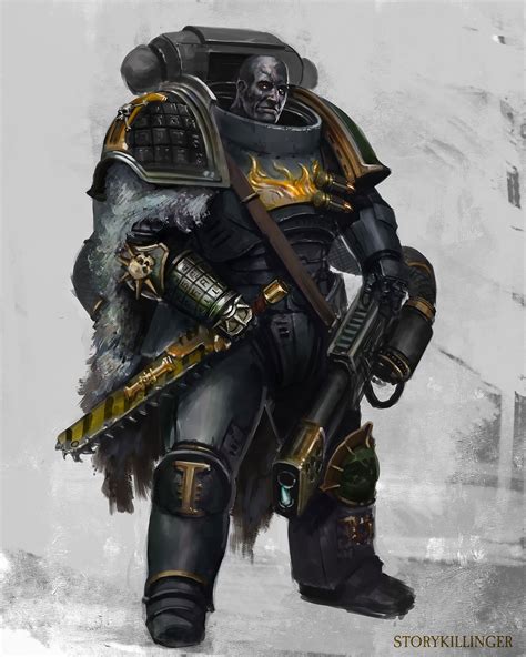 Salamander Space Marine 2 Warhammer 40k Deathwatch Marines From Kill