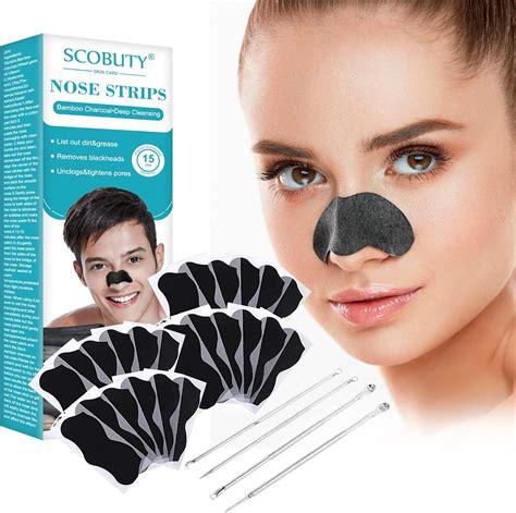 25 Pieces Blackhead Remover Nose Strips Nose Strips Deep Cleaning