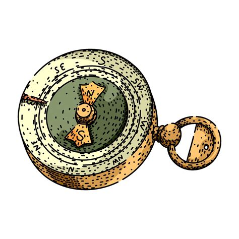 Direction Compass Sketch Hand Item 66835672 Vector Art At Vecteezy