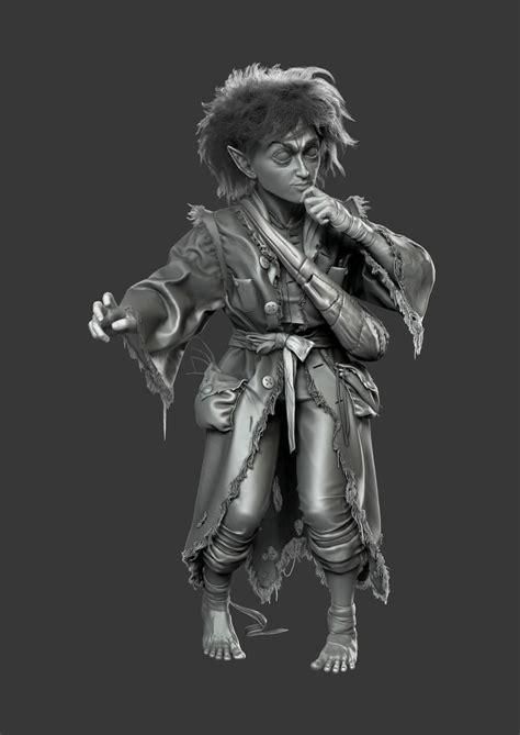 Erinat Gremlin Pathfinder Alex Birkoff Zelda Characters Statue Greek Statue