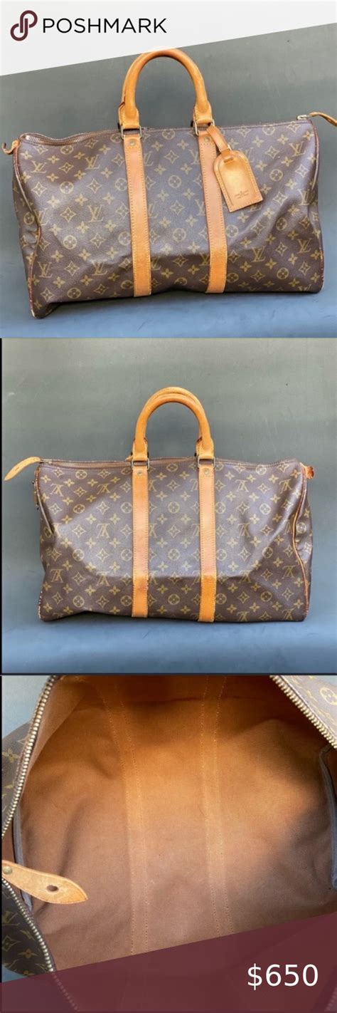 Vintage Louis Vuitton Keepall 45 Duffle Bag