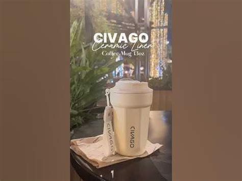 My Civago Ceramic Coffee Mug Always Making Life More Convenient 🤤