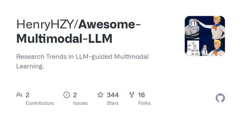 Github Henryhzy Awesome Multimodal Llm Research Trends In Llm Guided Multimodal Learning