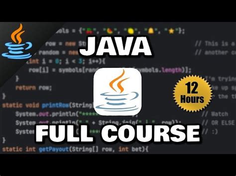 Free Video Java Programming Complete Course 2025 From Bro Code