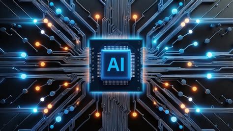 Ai Chipset Artificial Intelligence Processor Premium Ai Generated Image