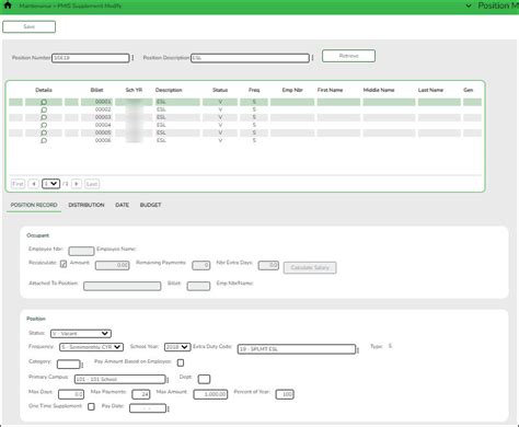 Ascender Position Management Process Business