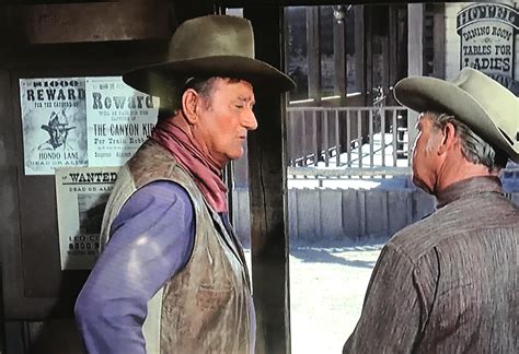 In Rio Lobo 1970 John Waynes Character Stands Next To A Wanted