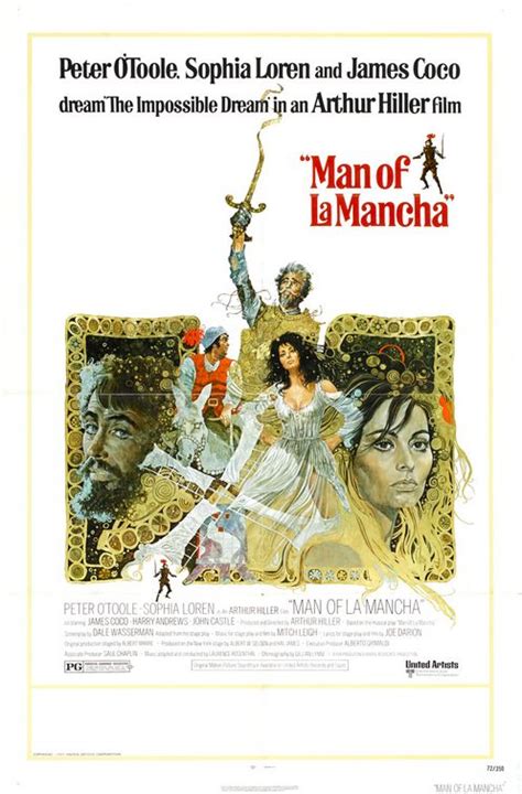 Man Of La Mancha Movie Poster Imp Awards