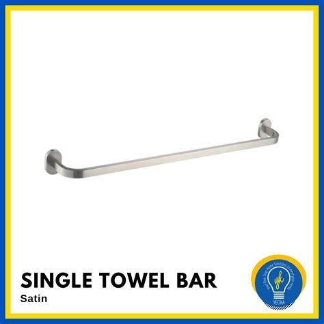 Ss Single Towel Bar Satin Pba 9311st