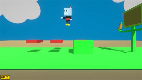 Cube Head By Zuhalyt