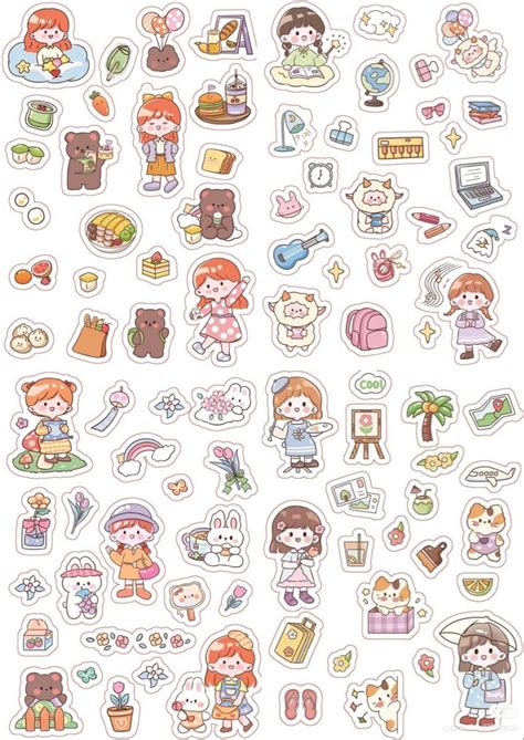 Cute Stickers Oasis Your Oasis Of Adorableness Şirin çizim Sticker