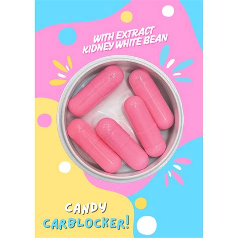 Candy Slimsekat Selera Makanpecah Lemakturun Berat Shopee Malaysia