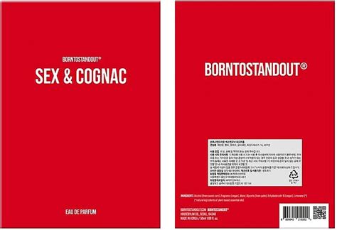 Купить духи Borntostandout Sex And Cognac Оригинальная парфюмерия туалетная вода с доставкой