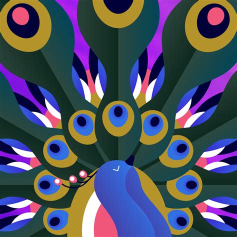 Proud Peacock Behance