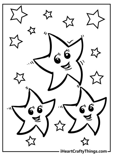 Star Coloring Pages 100 Free Printables