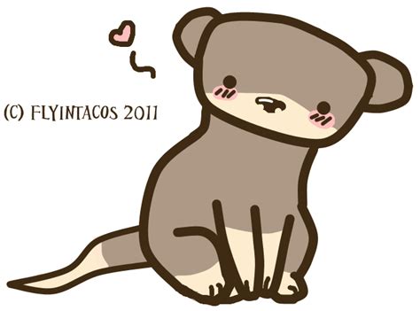 Mongoose Clipart Sea Otter Png Download Chibi Sea Otters