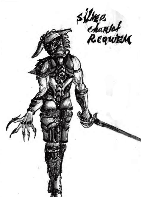 Silver Chariot Requiem Fanart By Sigmashiba On Deviantart