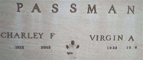 Dr Charley Fred Passman 1922 2003 Find A Grave Memorial