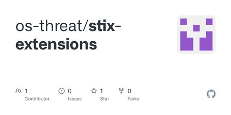 github os threat stix extensions