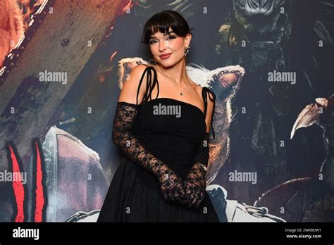 London Uk 11 March 2024 Megan Placito Attending The Winnie The Pooh