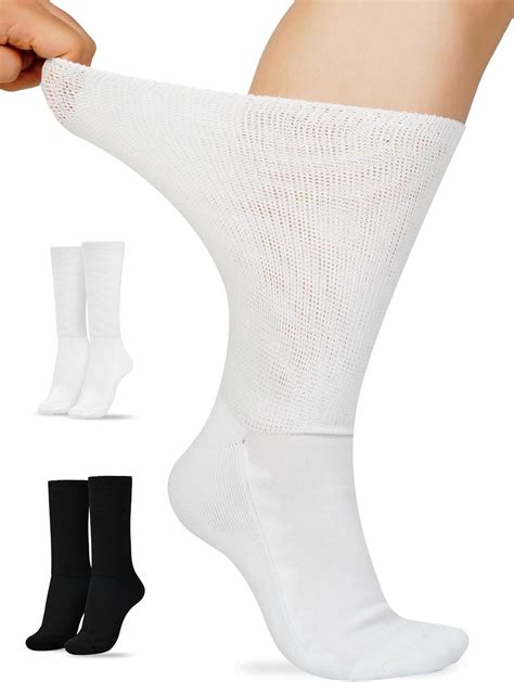 Artdear Diabetic Socks For Men And Women 2 Pairs Non