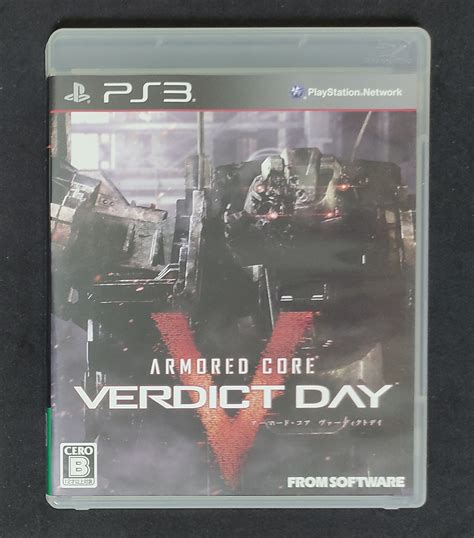 Armored Core Verdict Day Z2jp แผ่นแท้ Ps3 มือ2 Kirin Games And