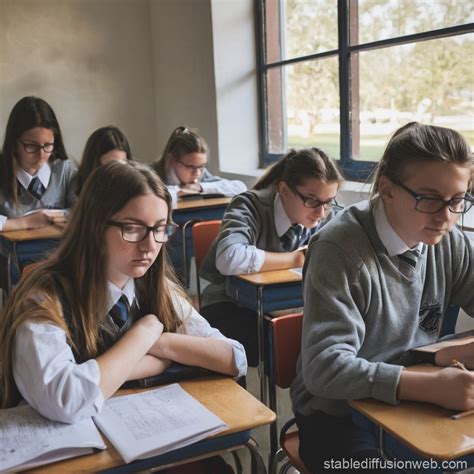 Students Interaction Stable Diffusion Online