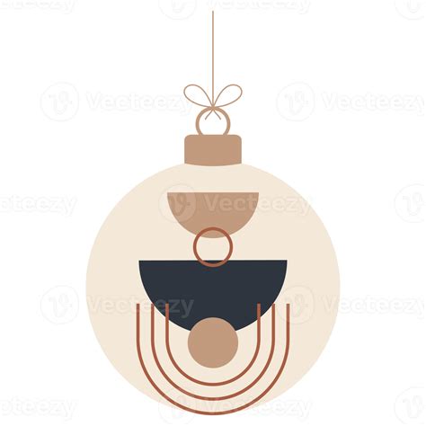 Christmas Bauble Ball Boho Style 13396223 Png