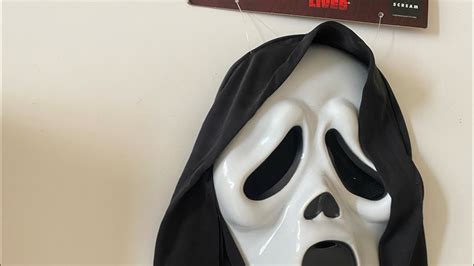 New 2023 Ghost Face Scream Mask Unboxing Youtube