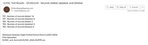 Test Specific Information Elpac Aeries Software Test Specific Information Elpac Aeries Software