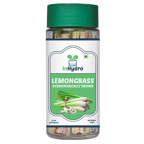Dry Lemongrass 10g Hydroponically Grown Inhydro Hydroponics
