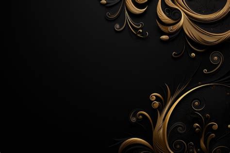 Premium Ai Image Premium Black Background