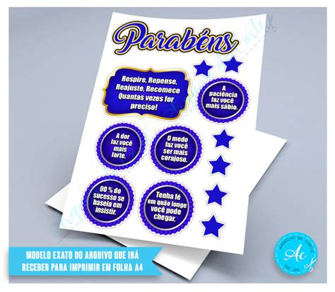 Arquivo Topo De Bolo Frases Em Azul 1 Arquivo De Corte