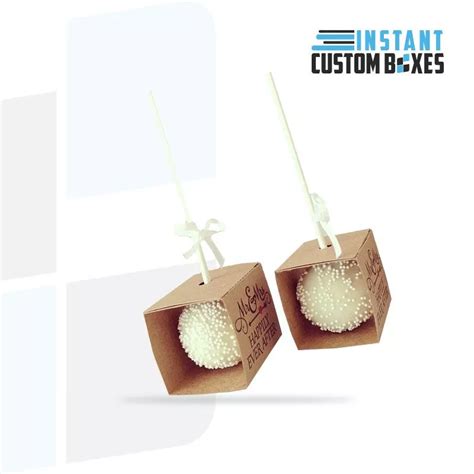 Custom Cake Popsicle Packaging Instant Custom Boxes