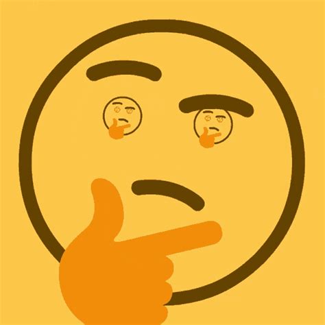 Thinking Face Thinking  Thinking Face Thinking Emoji Discover And Share S