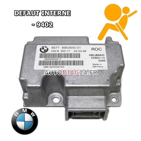 Réparation Calculateur Airbag Bmw E88 E92 E93 Acsm Roc Code Erreur