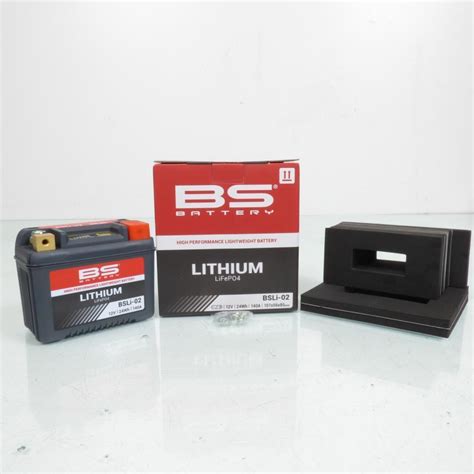 Batterie Lithium Bs Battery Pour Moto Suzuki 250 Ts X 1984 à 1989 Yb5l