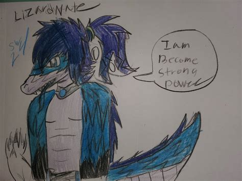Nate Became Blue Lizard Anthro Tf Lizard Anthro By Sirwoomy On Deviantart