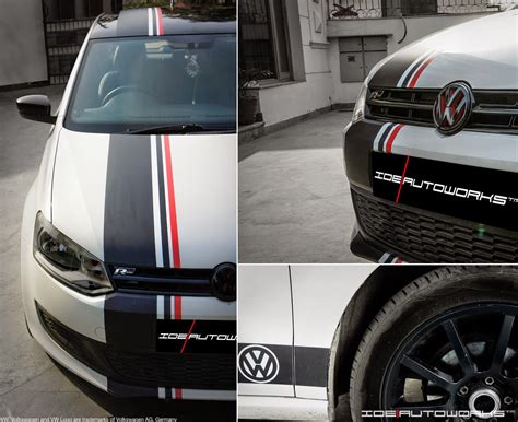 Vw Polo With Custom Racing Graphics Artofit