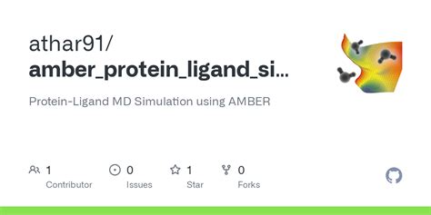 Github Athar91amberproteinligandsimulation Protein Ligand Md