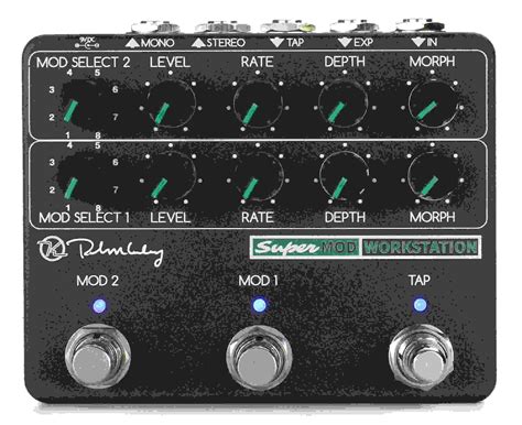 Keeley Super Mod Workstation Multi Effects Pedal Sweetwater