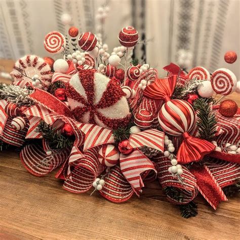 Xmas Centerpiece Etsy