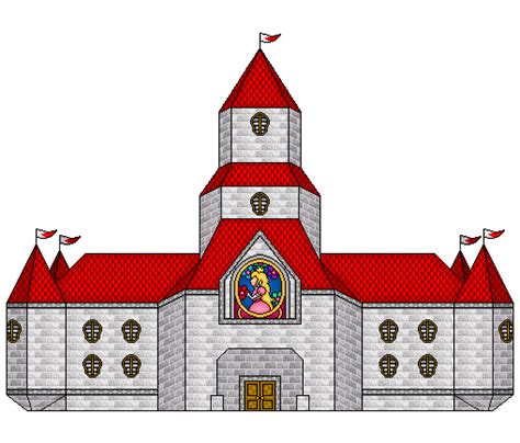 Peachs Castle 2d Sm64 By Banjo2015 On Deviantart