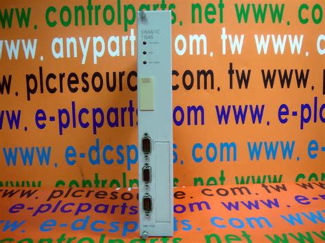 Texas Instruments Plc Simatic Ti545 545 1102 Cpu Module